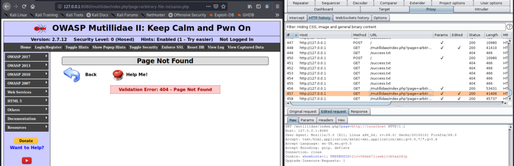 Access Control Rfi And Reading File Function Exploitation Reverse Shell