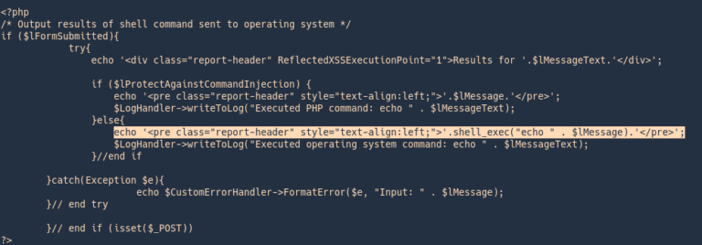 Basic Command injection | VK9 Security