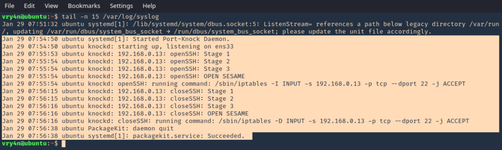 Secure SSH Server using Port Knocking (knockd) on Linux | VK9 Security