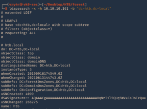 Enumerating AD users with LDAP | VK9 Security