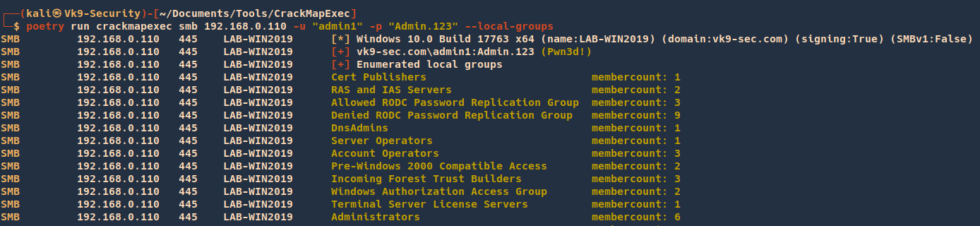 [How to] CrackMapExec | VK9 Security