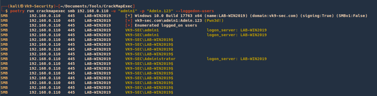 [How to] CrackMapExec | VK9 Security