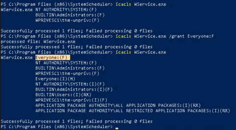 [Privilege Escalation] Insecure Permissions on Service Executable | VK9 ...