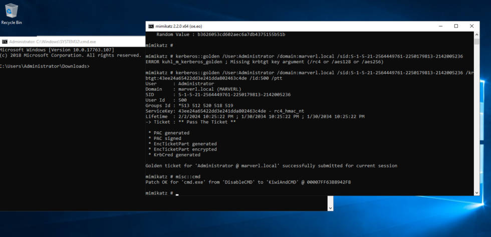 [Active Directory] Kerberos Golden ticket | VK9 Security